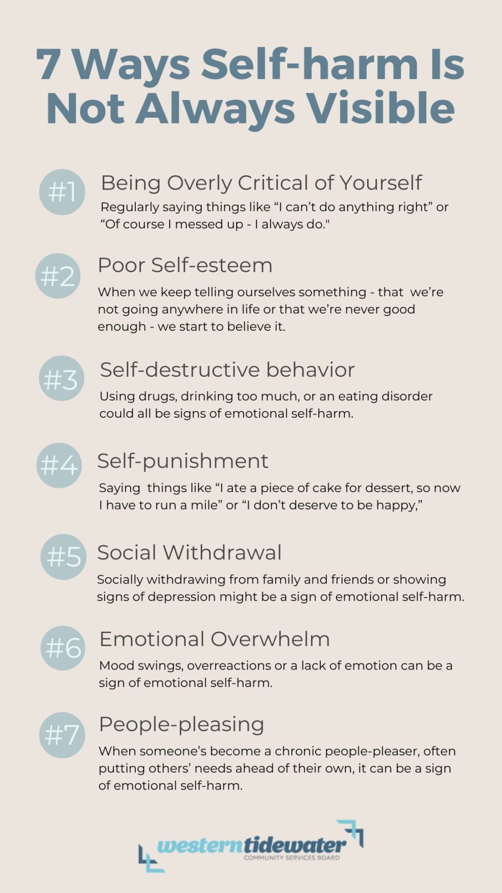 7 Ways Self-harm Is Not Always Visible | WTCSB